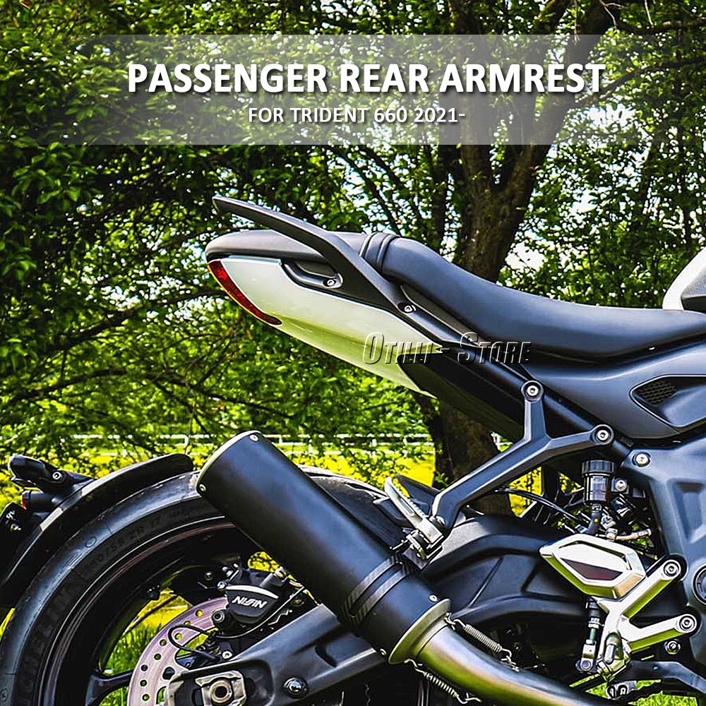 For Trident 660 2021-2023 Motorcycle Rear Grab Bar Seat Pillion ...