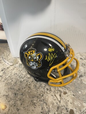 Williams Nwaneri Signed Missouri Tigers Mini Helmet Beckett Auth D2 | eBay