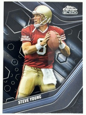 Steve Young Topps Chrome Black 2023 Topps Composite #144 | eBay