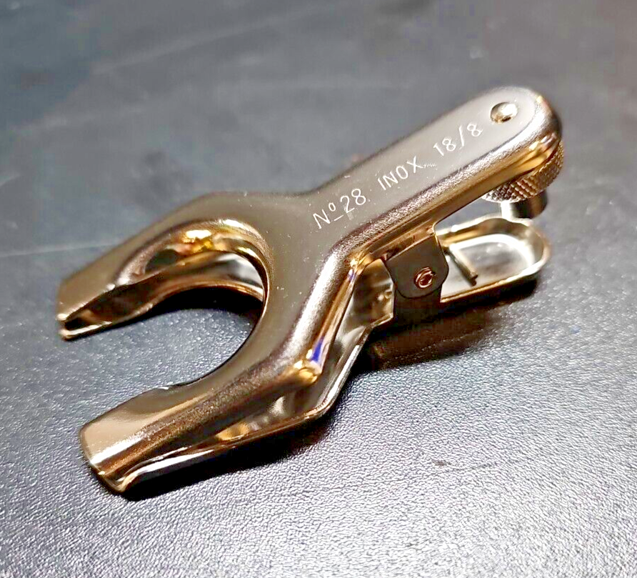 New INOX #28 Stainless Steel Pinch Clamp for Spherical & O-Ring Joints ...