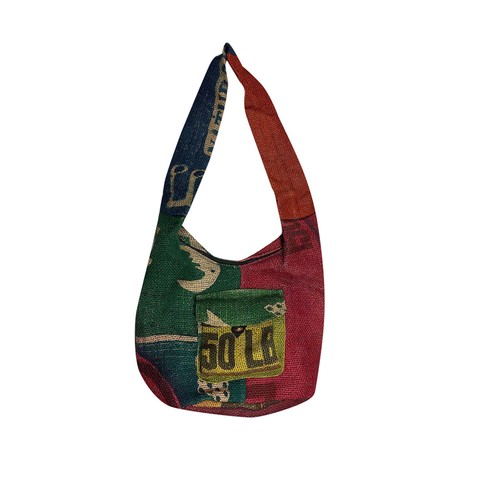 Handmade Burlap Jute Shoulder Messenger Handbag Handbags Bag Bags ...