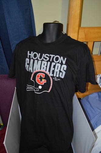 USFL Houston Gamblers Football Black Logo 7 1983 C5 | eBay