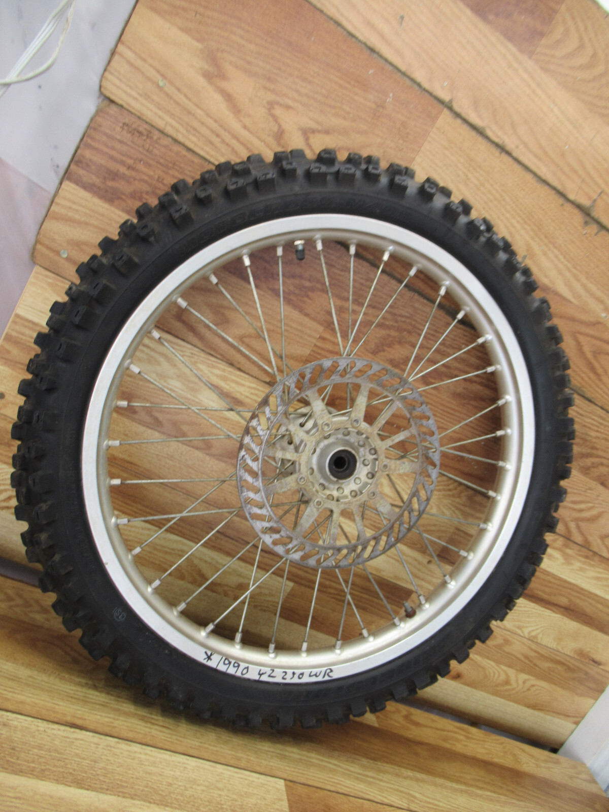 YZ 250 WR YAMAHA* 1990 YZ 250 WR 1990 FRONT WHEEL | eBay