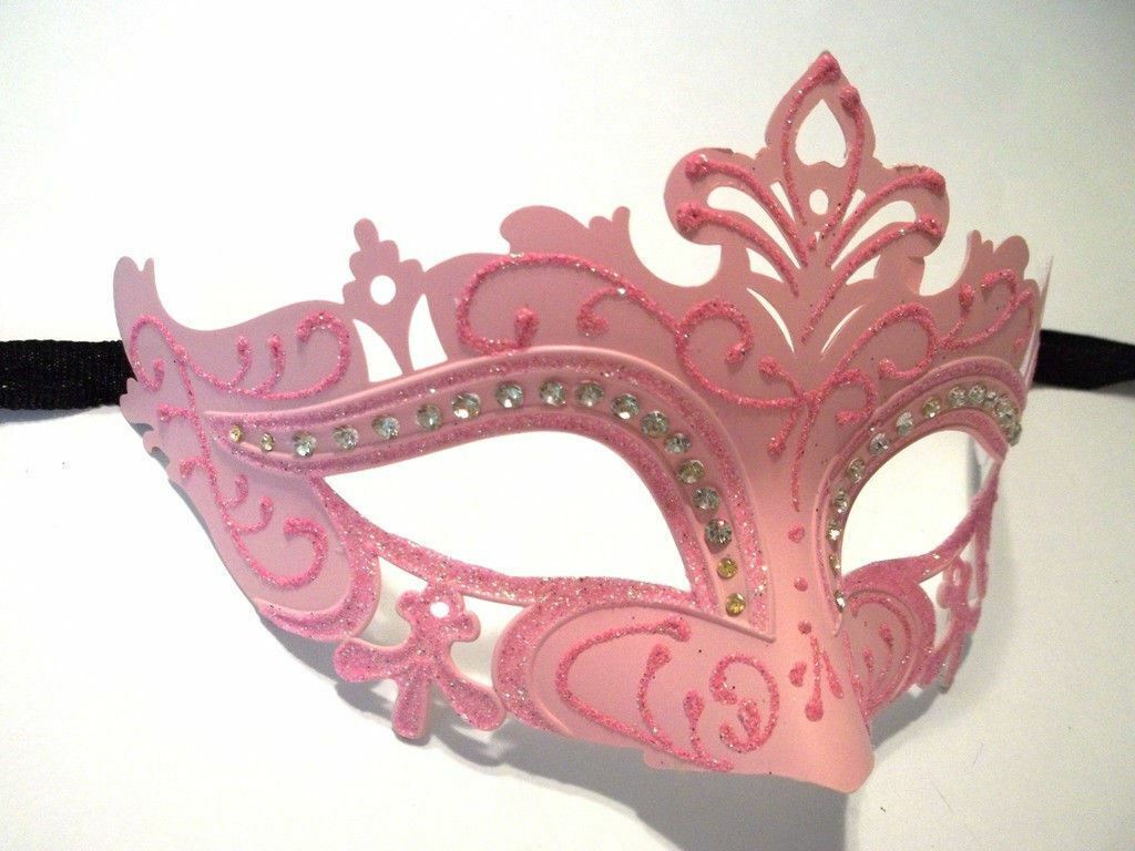 Pink Party Mask For Women