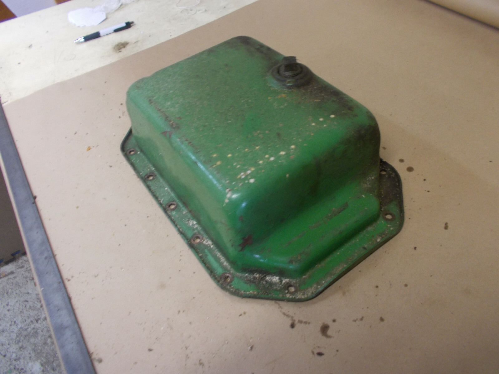 John Deere M oil pan gas engine AM1788T | eBay