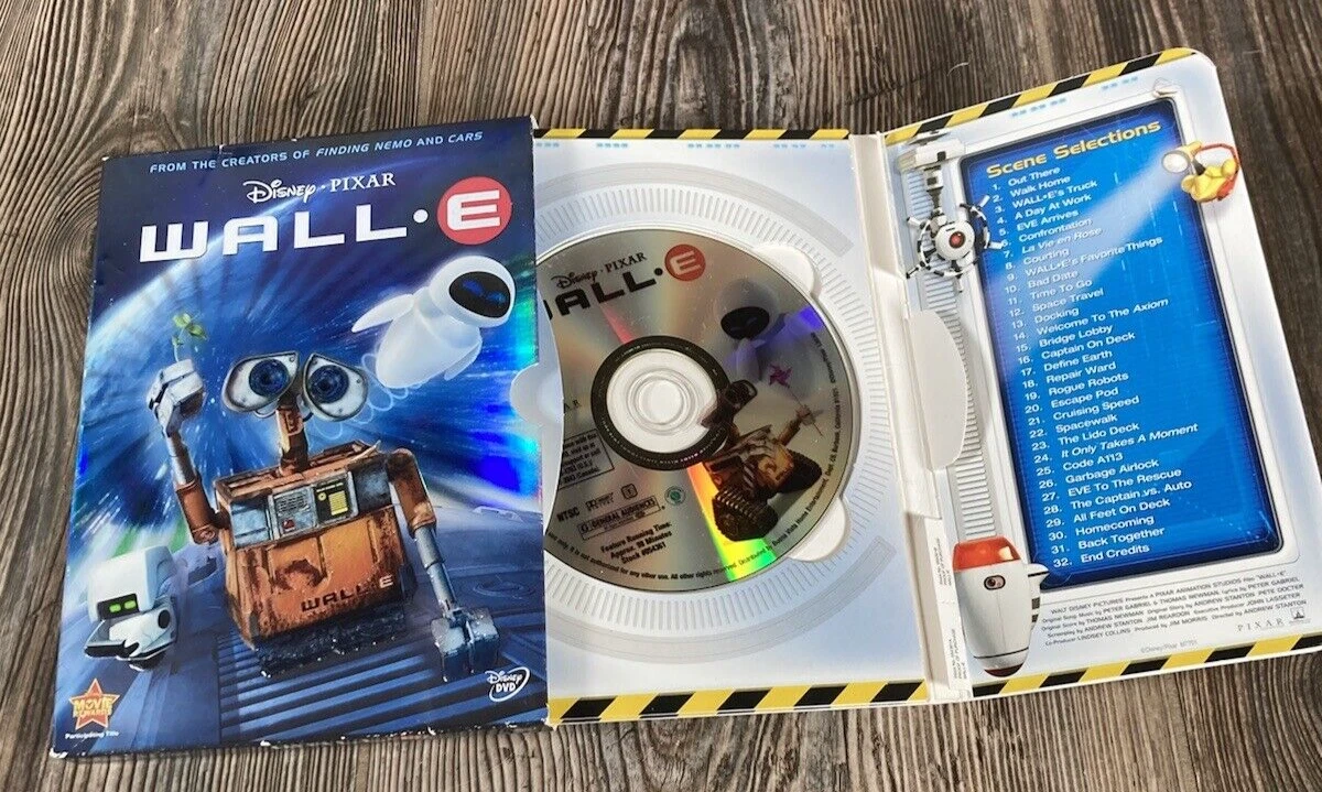 Wall E Dvd Cover