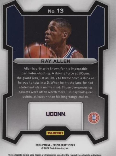 2024 Panini Prizm Draft Picks - #13 Ray Allen | eBay