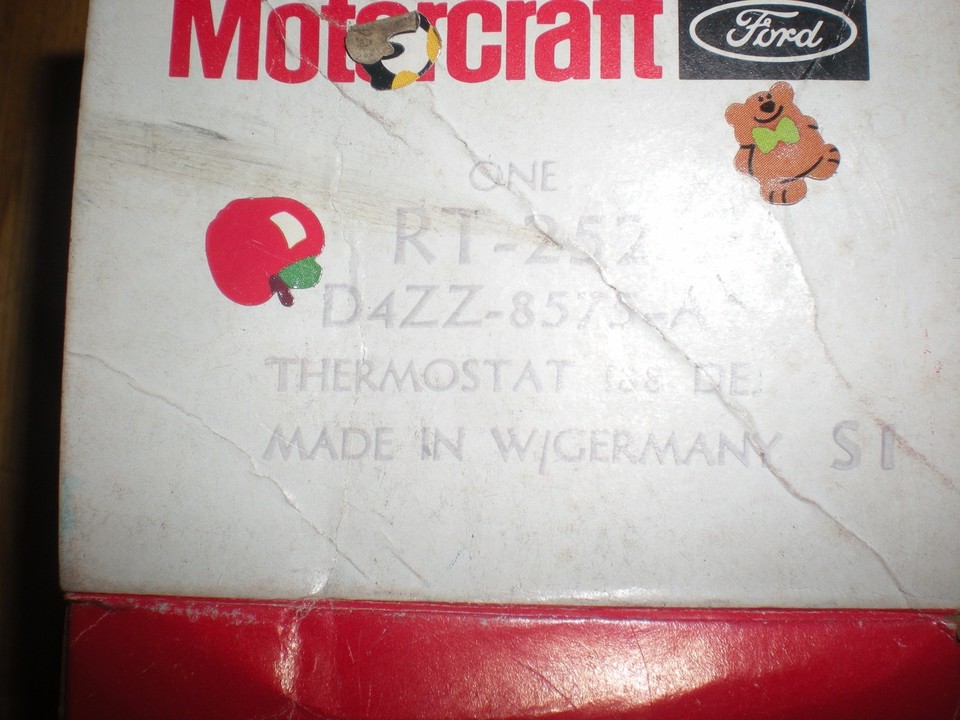 NOS 1974 75 76 77 78 FORD MUSTANG II 171 CID THERMOSTAT D4ZZ-8575-A | eBay