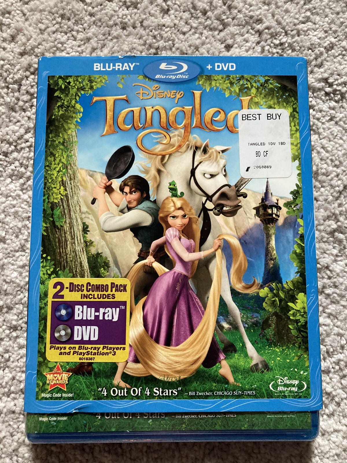 Tangled (Blu-ray/DVD, 2011, 2-Disc Set) Brand New Sealed 786936811001| eBay