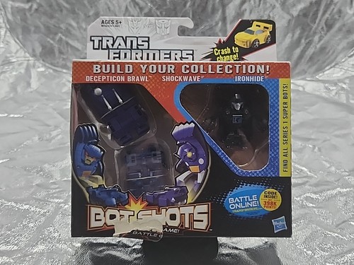 Decepticon Brawl, Shockwave, & Ironhide Transformers Bot Shots Battle ...