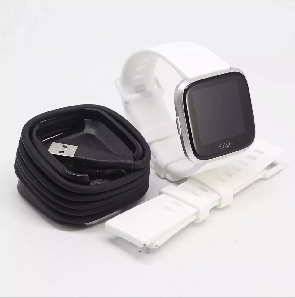 Fitbit Versa Lite Activity Tracker Fitness Smartwatch FB415 White | eBay