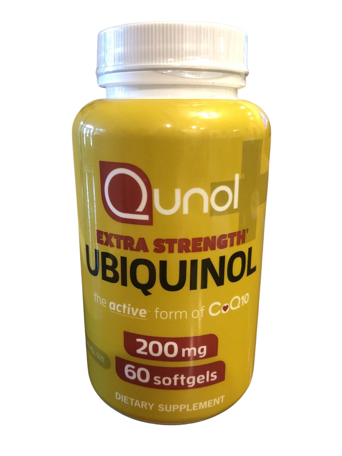Qunol 200mg Ubiquinol Powerful Antioxidant for Heart and Vascular ...