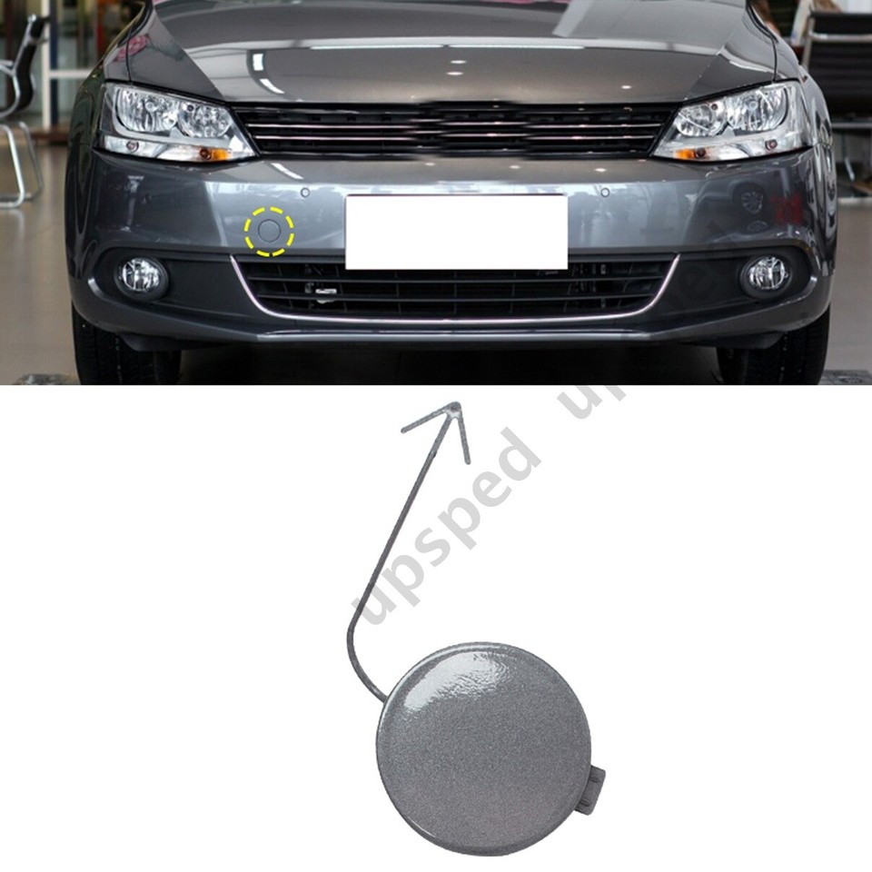Front Bumper Towing Tow Hook Hole Eye Cover Cap For VW Jetta 2011-2014 ...