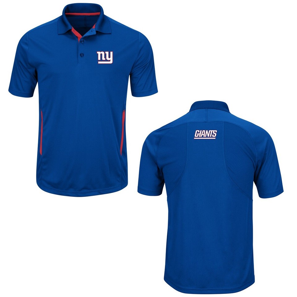 NFL Polo Shirt New York Giants Ny Polo Field Classic 2 Performance ...