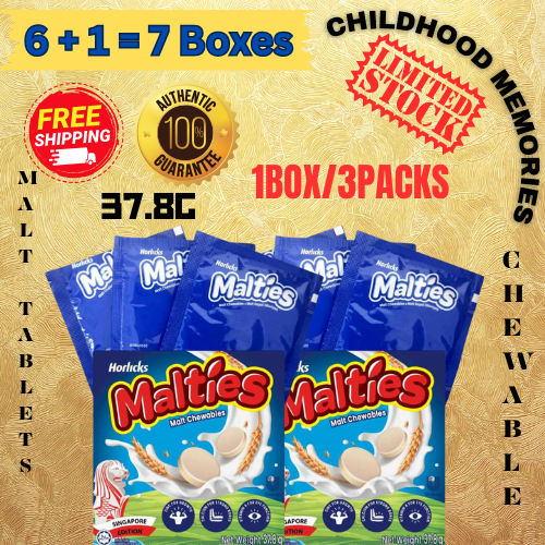 LIMITED Candy Horlicks Malties Tablet Original Sweets Childhood ...