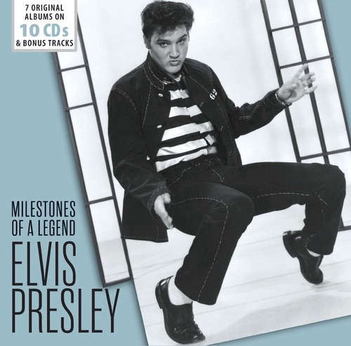 ELVIS PRESLEY - MILESTONES OF A LEGEND - COFFRET 10 CD + BONUS TRACKS ...