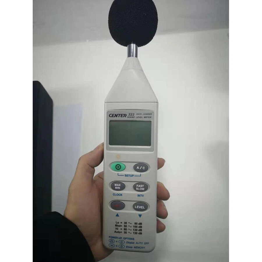 CENTER 322 Sound Level Meter Data Logger | 0822-9594-9404
