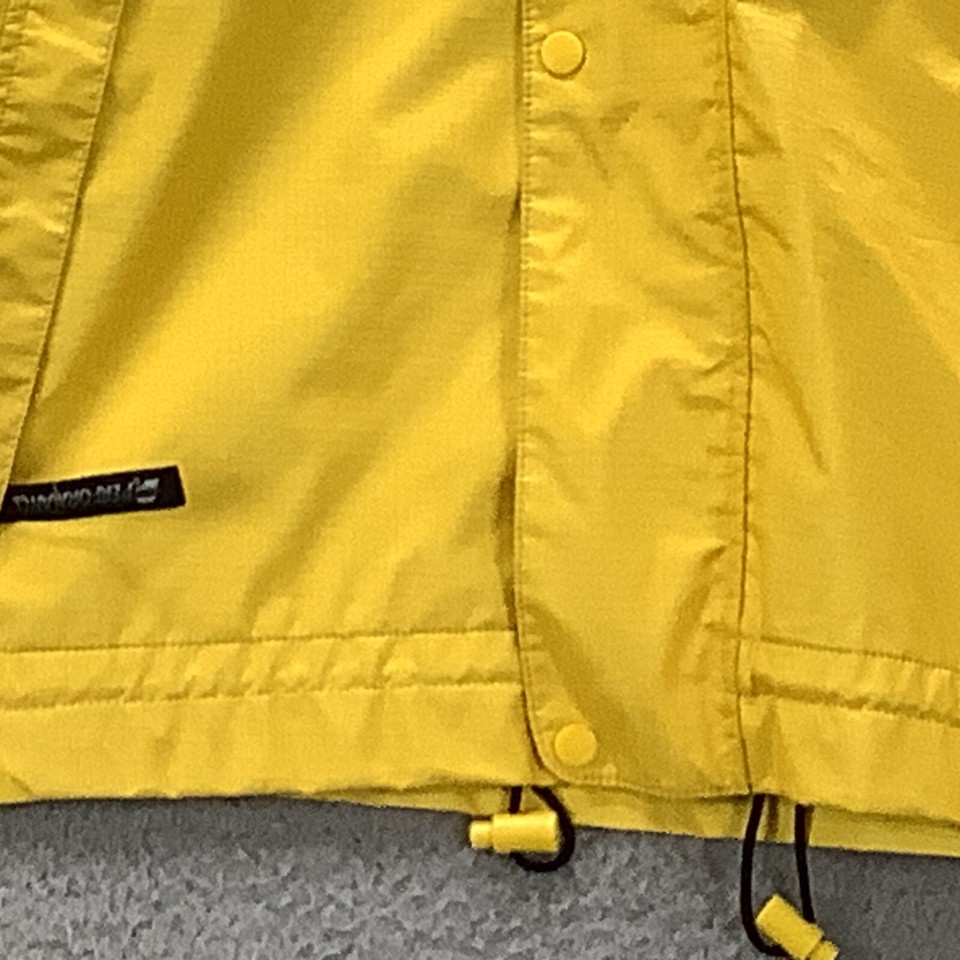 Peak Performance Bike Rain Jacket Large Cycling Yellow Branded ...