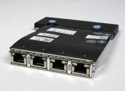 Dell Broadcom 957416 2x10Gb 2x1Gb RJ45 quad port mezzanine R740 R640 ...