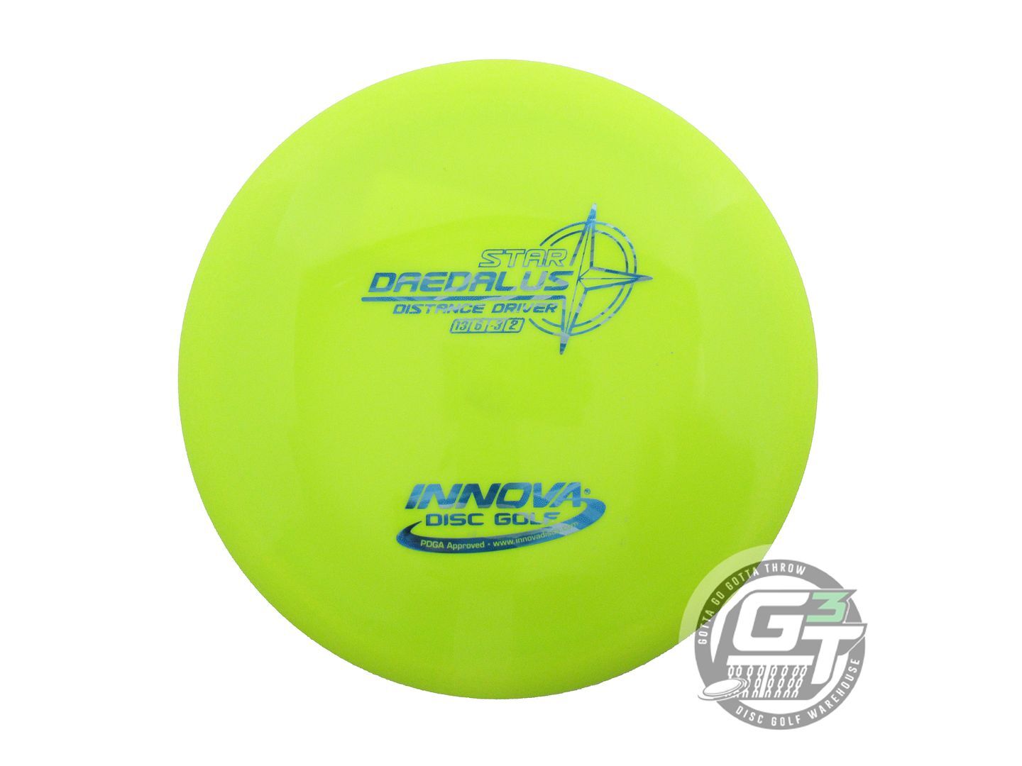 NEW Innova Star Daedalus 154g Dayglow Blue Camo Foil Distance Driver ...