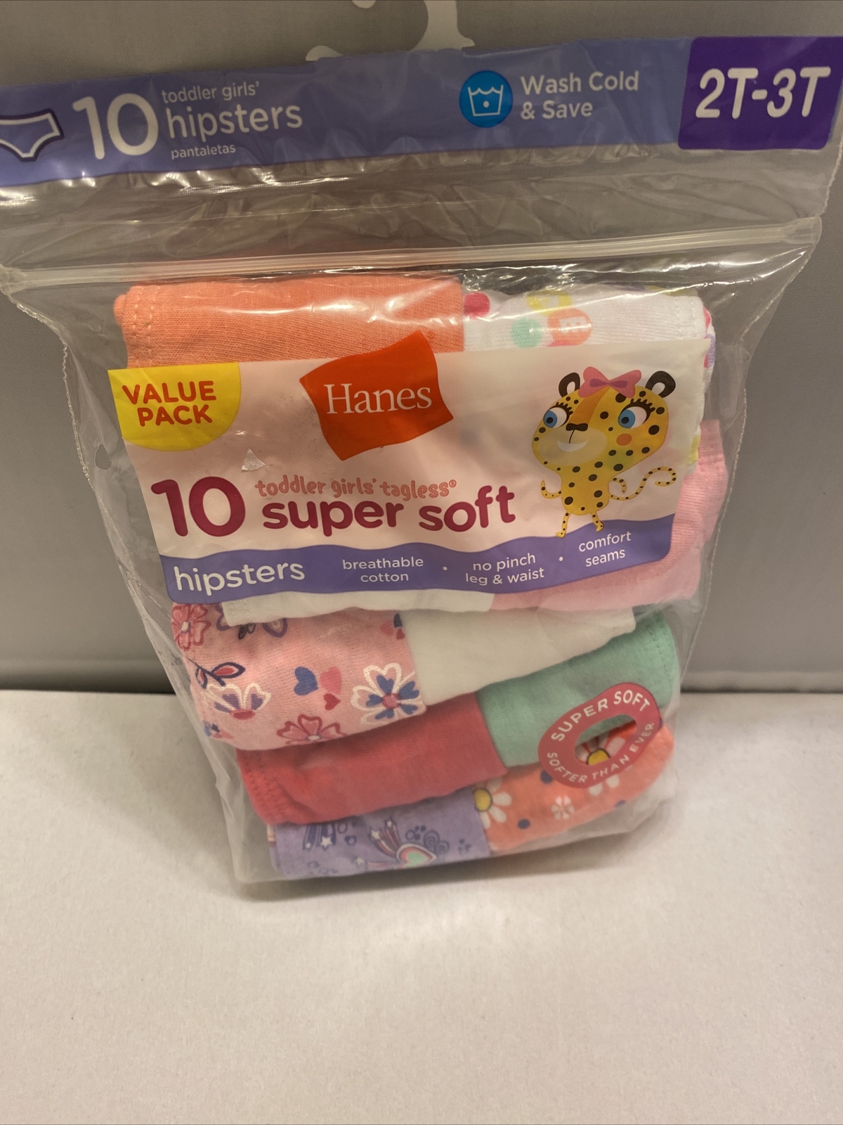Hanes Girls Hipsters Underwear Toddler Baby | eBay
