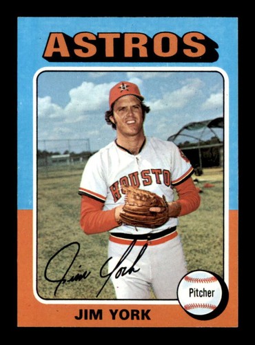 1975 Topps #383 Jim York NM/NM+ X3058367 | eBay
