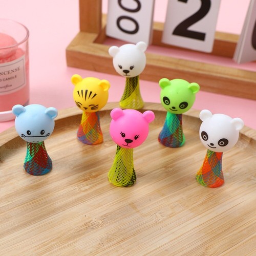 Multicolor Bouncing Elf Mini Cartoon Elf Funny Jump Bounce Elf Children ...