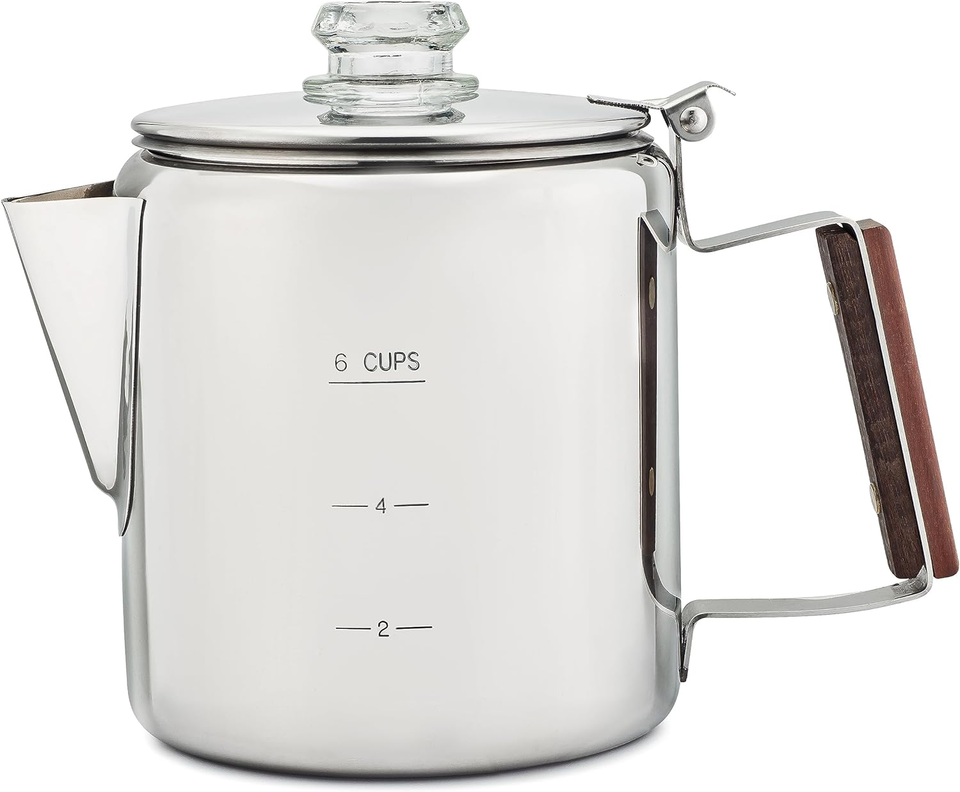 Bozeman Camping Coffee Pot Americas Favorite Percolator 12 Cup 9 Cup or ...