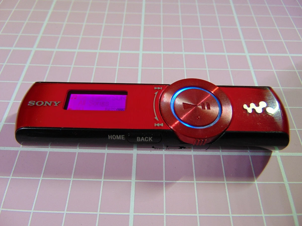 Sony Walkman Mp3 Red