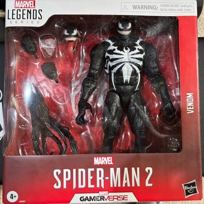 Marvel Legends Spider-Man 2 Gamerverse Venom Deluxe Massive Figure 10.5 ...