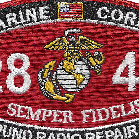 Military Occupational Specialty 2841 Ground Radio Repair Man MOS Patch ...