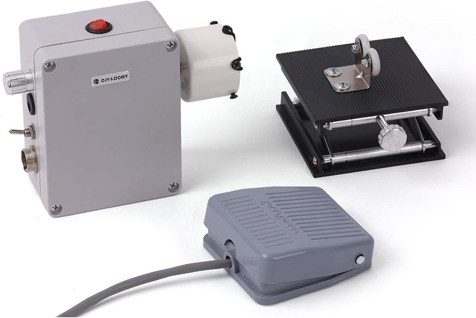 Quiet Fishing Rod Wrapping Machine with Epoxy Dryer - Durable Rod ...