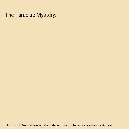 The Paradise Mystery, Joseph Smith Fletcher 9789353445416 | eBay