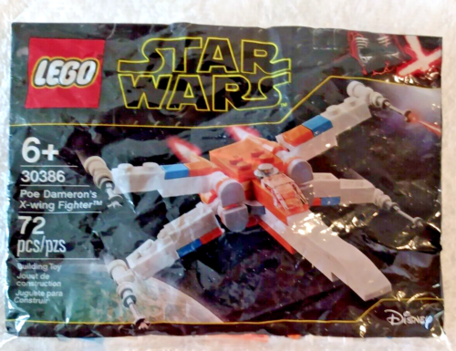 Lego Star Wars Mini Set 30386 Poe Dameron's X-Wing Fighter Ploybag ...