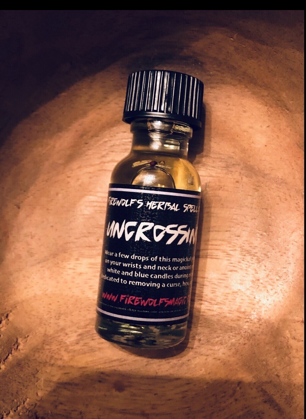 Uncrossing Ritual Oil - Handmade, Organic, Witchcraft, Hoodoo, Wicca ...