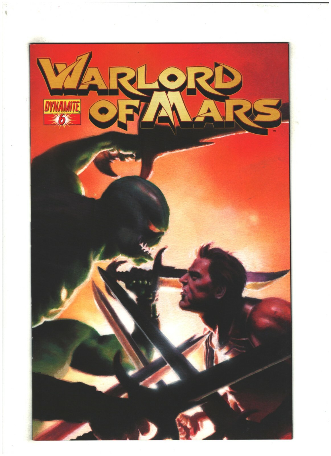 Warlord of Mars #6 VF/NM 9.0 Dynamite Comics 2011 Joe Jusko Variant | eBay