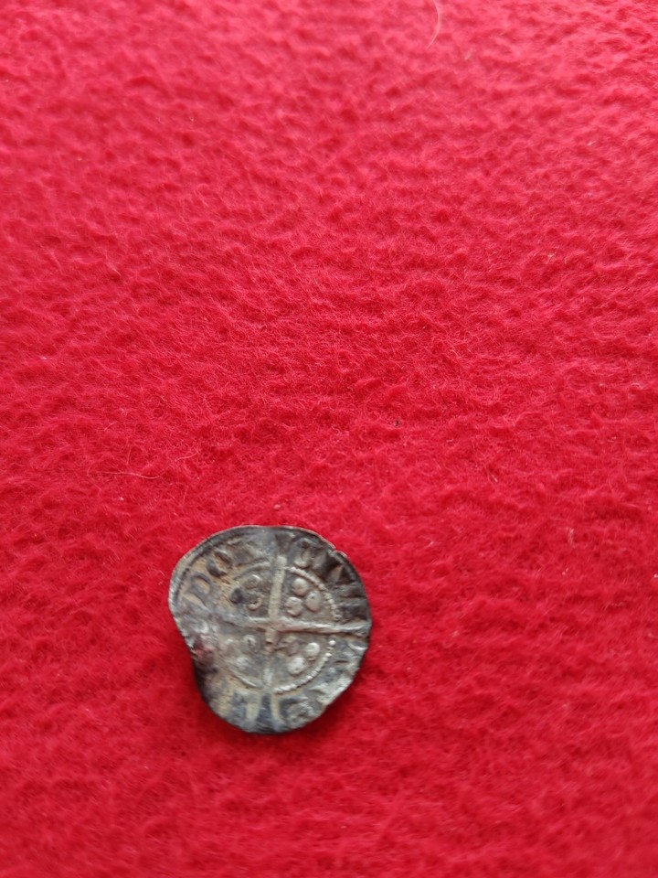 LOOK Stunning Edward Silver Hammered Penny | eBay UK