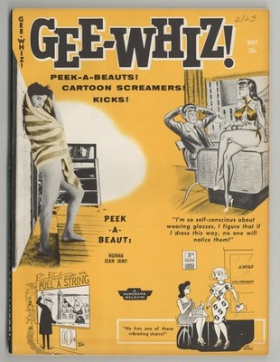 Gee-Whiz #22 Diane Webber, Bill Ward 1959 Pinup Comic Magazine Humorama ...