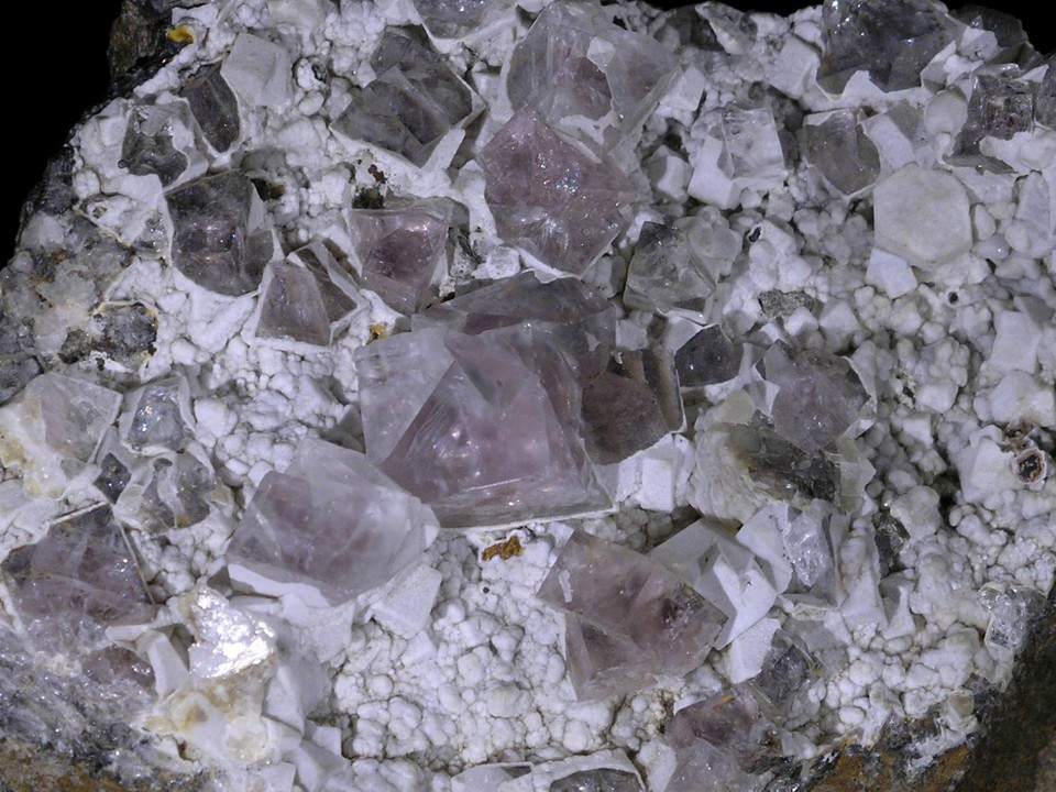 FLUORITE ALSTONITE CALCITE Fine Mineral Specimen Blacdeng Mi. Hexham ...