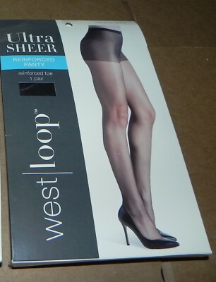 New Panty Hose Or Thigh Hi West Loop Reinforced panty and toe Ultra ...