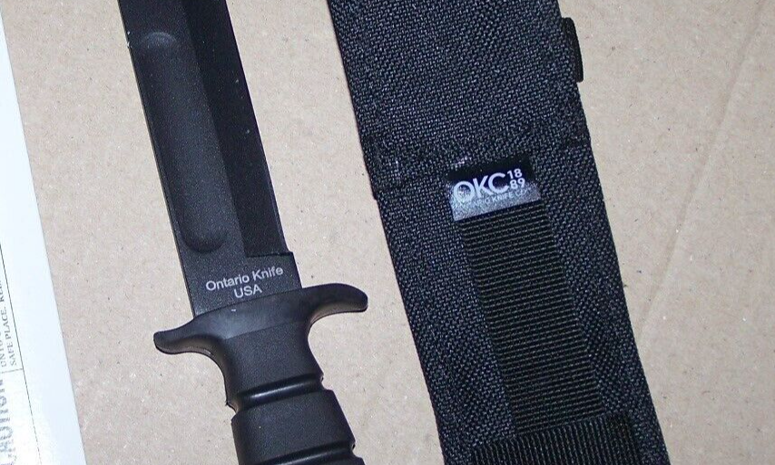 SP-1 Ontario Knife Co SP1 OKC & Scabbard Military Navy Tactical New ...