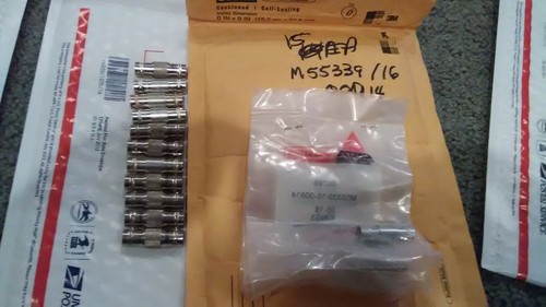 15 EA DELTA M55339/16-00914 BNC Double End 50 OHM Female Connector | eBay