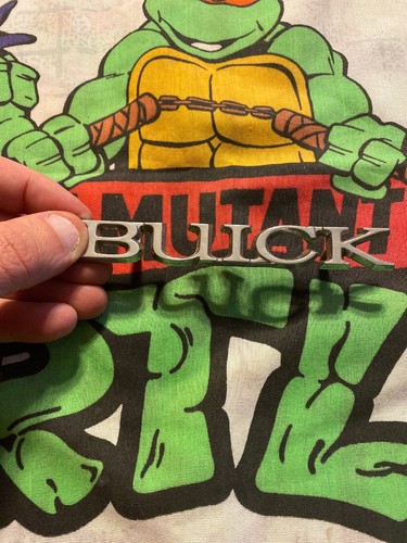 Vintage Buick Ornament Badge Emblem Trim Nameplate Metal Rare | eBay