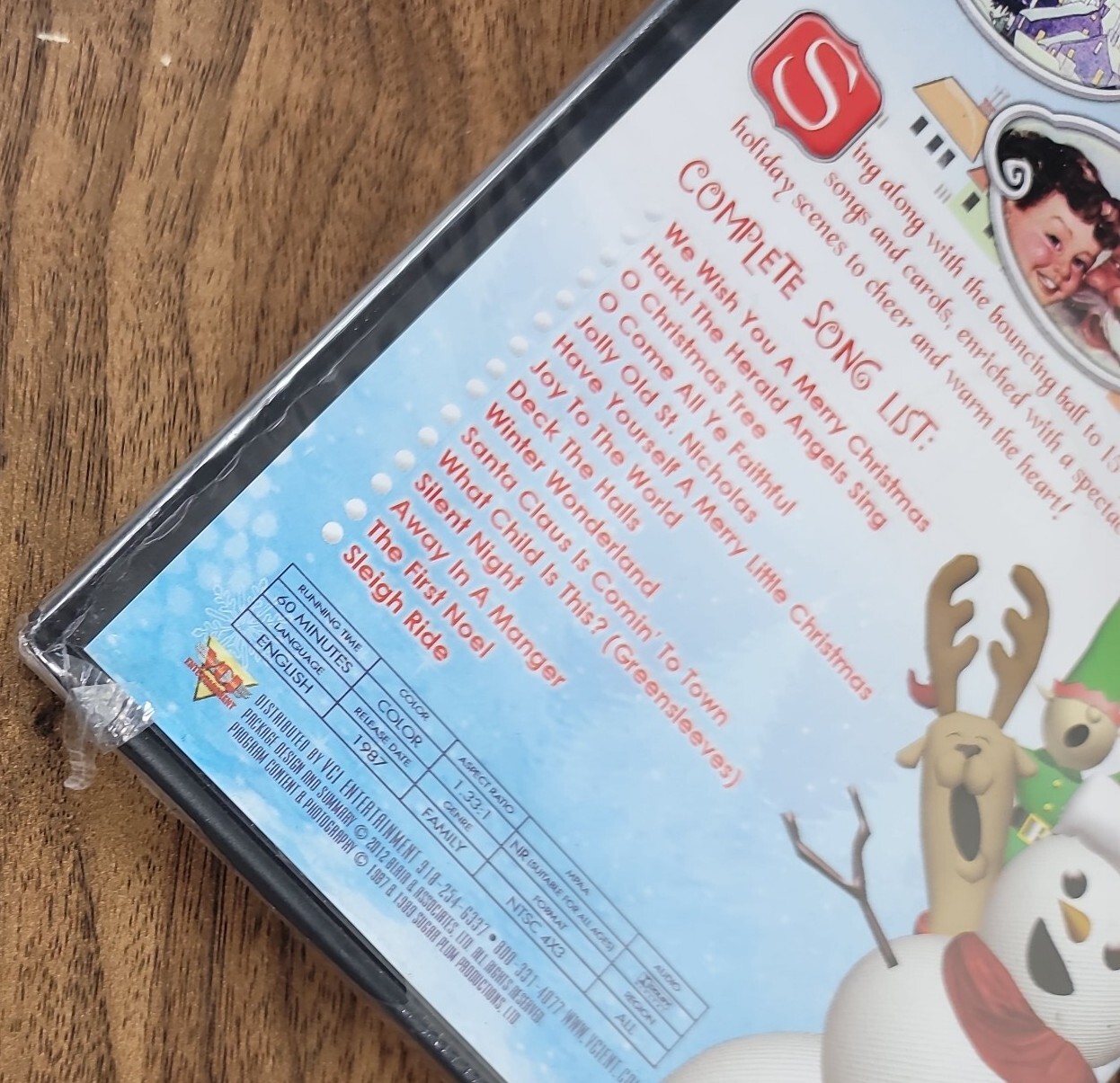 The Sights & Sounds of Christmas: Holiday Sing-Along (15 songs) DVD New ...