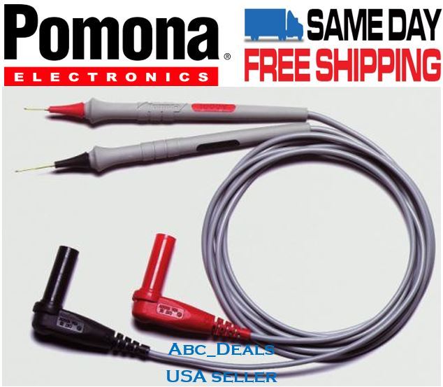 Pomona 6342 Precision Electronic Probe Kit Multimeter Test Leads for ...