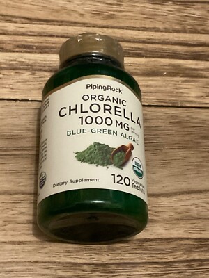 Organic Chlorella | 1000mg | 120 Tablets | Blue-Green Algae Exp 5/26 | eBay