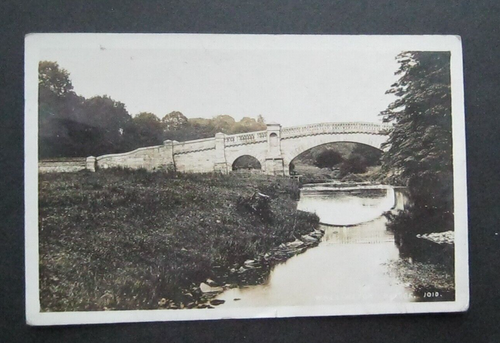 Wallington Bridge Wallington Demesne, Northumberland England 1912 RPPC ...