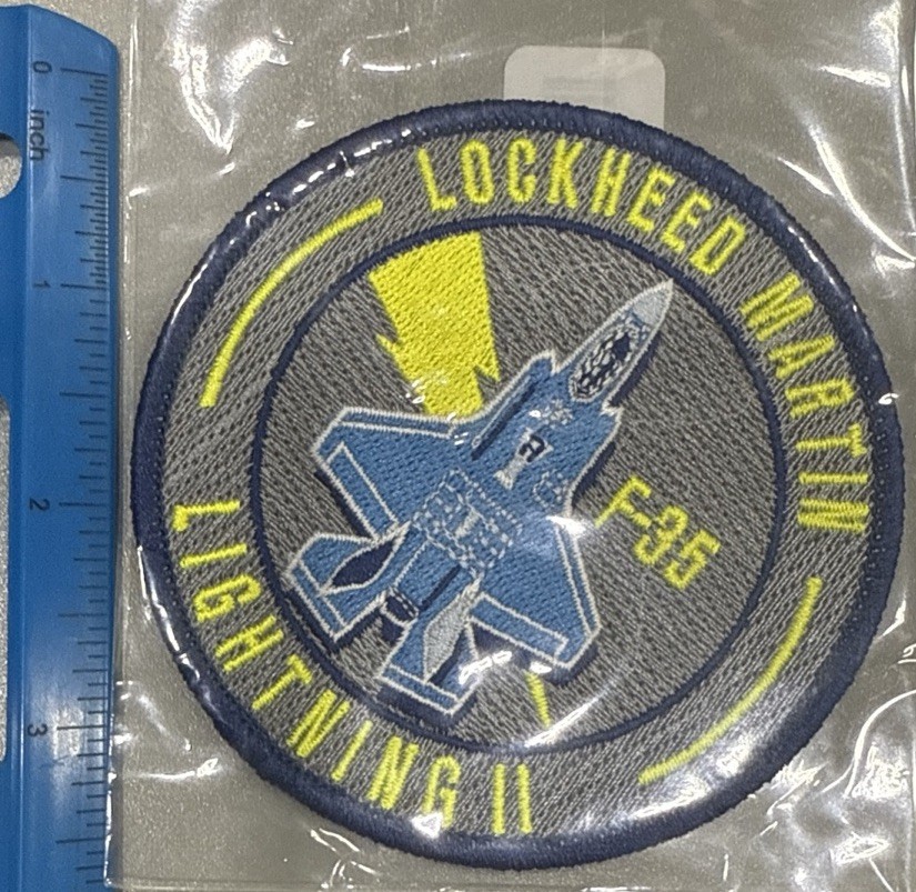 Lockheed Martin F-35 Lightning Patch | eBay
