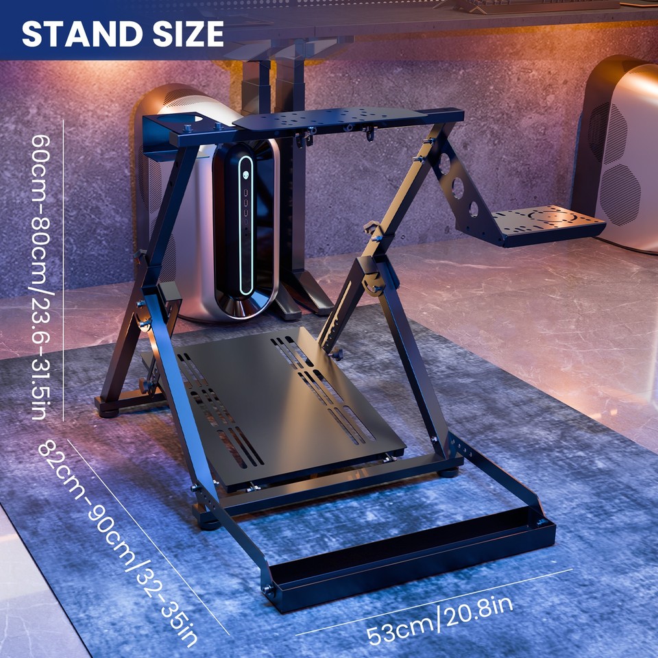 Minneer Racing Steering Wheel Stand Foldable Fit Logitech G29 G920 ...