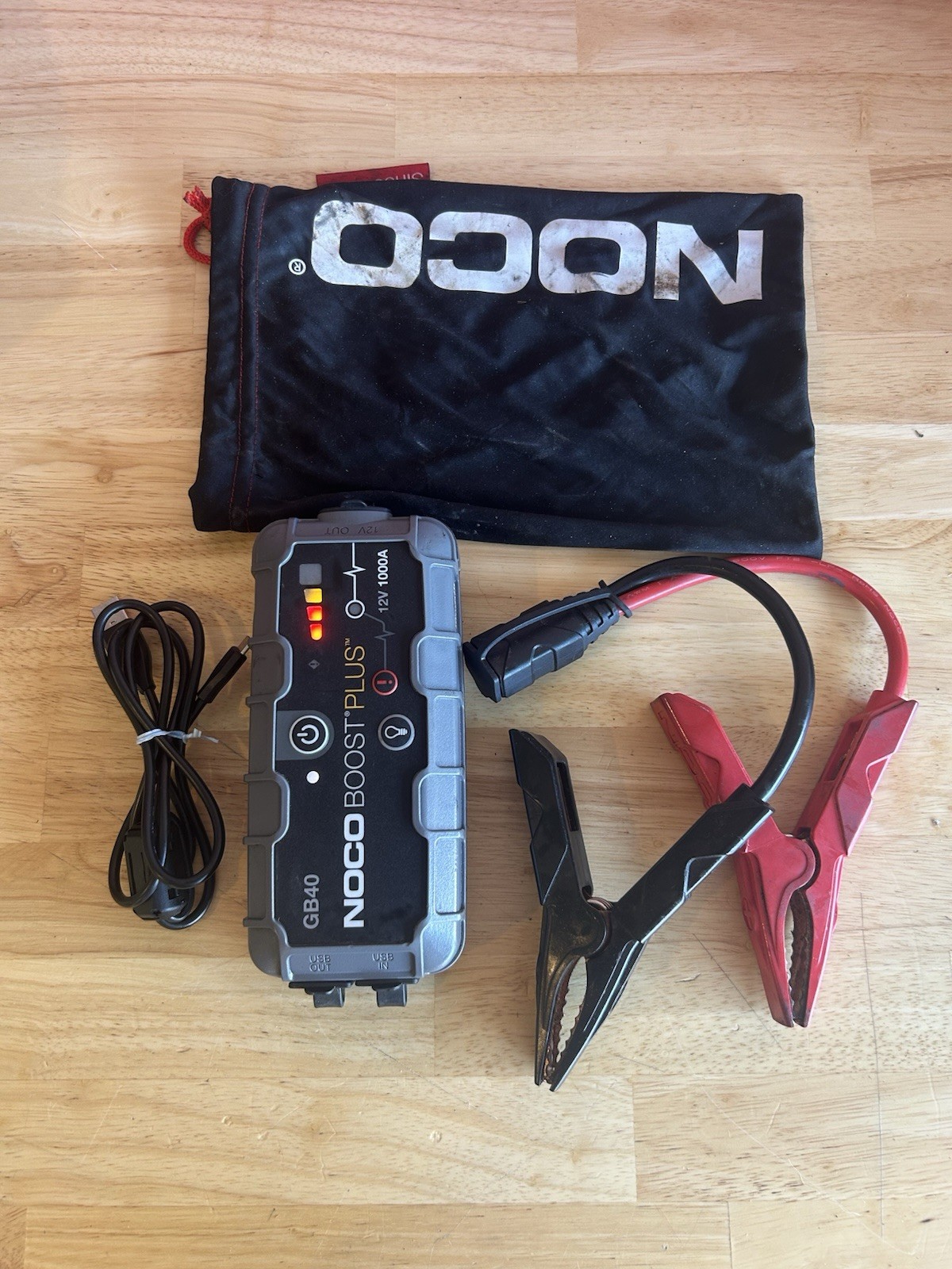 NOCO GB40 Genius Boost Plus 1000A 12V UltraSafe Lithium Jump Starter ...